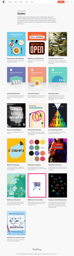 Best Resources page designs inspiration - Discover the best SaaS Websites